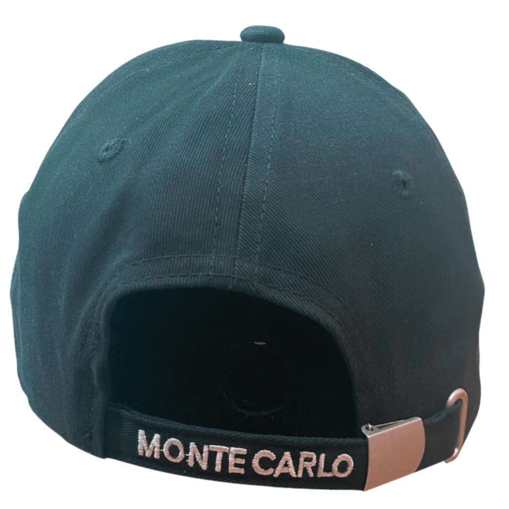 Adult Cap Monaco Scudetto Black - Monaco Addict