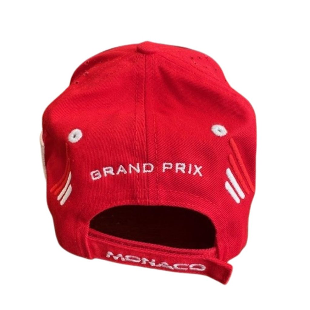 Adult Cap Monaco Grand Prix Luxury Red - Monaco Addict